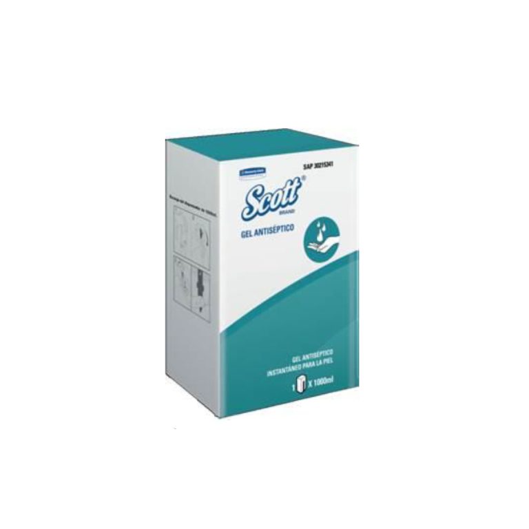 ALCOHOL EN GEL SANITIZANTE 1000 ML SCOTT - KIMBERLY CLARK - PLANETA S.R.L.
